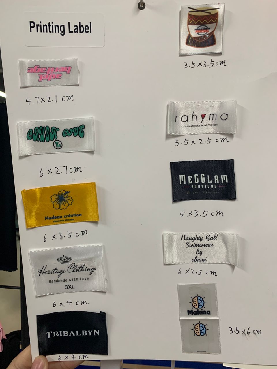 Service 04. Customized Labels & Tags & Packaging | Hongyu Apparel